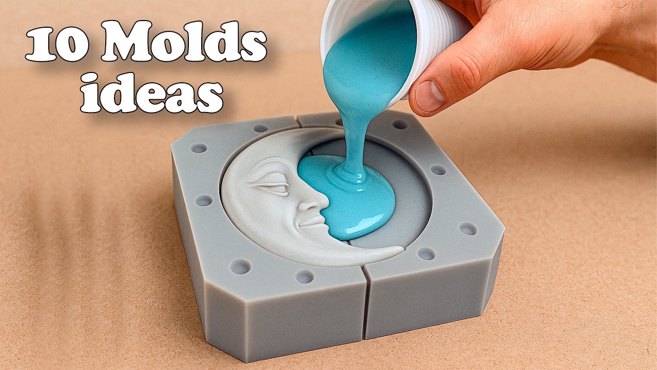 10 easy DIY silicone molds and plaster cast ideas