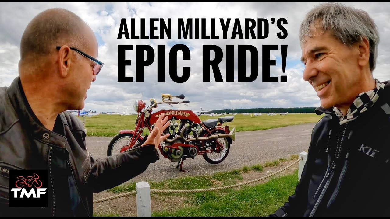 I ride a 5000cc V twin motorcycle! Hand-built marvel of engineering - The Flying Millyard