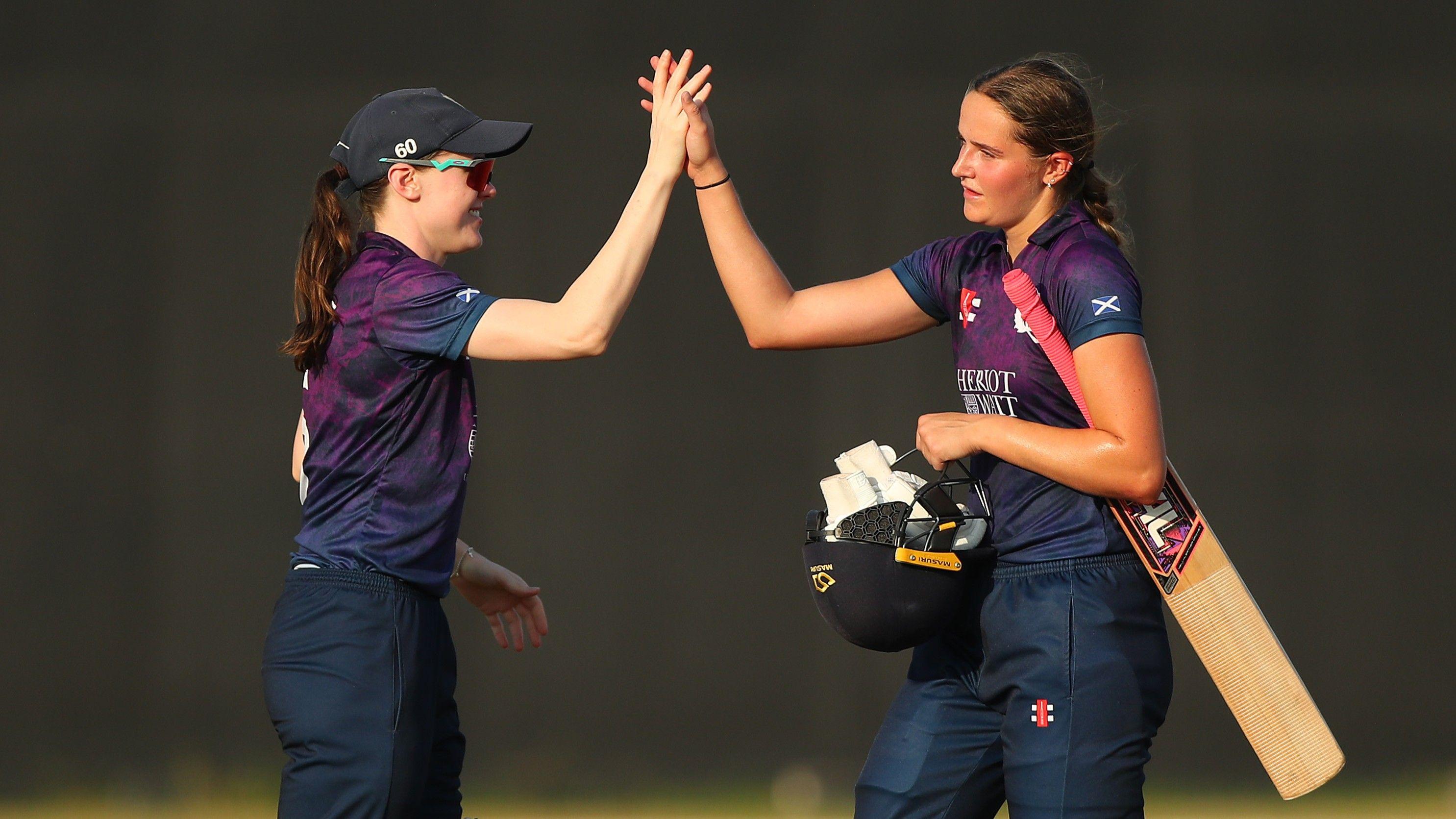 Scotland ease to seven-wicket win over Namibia
