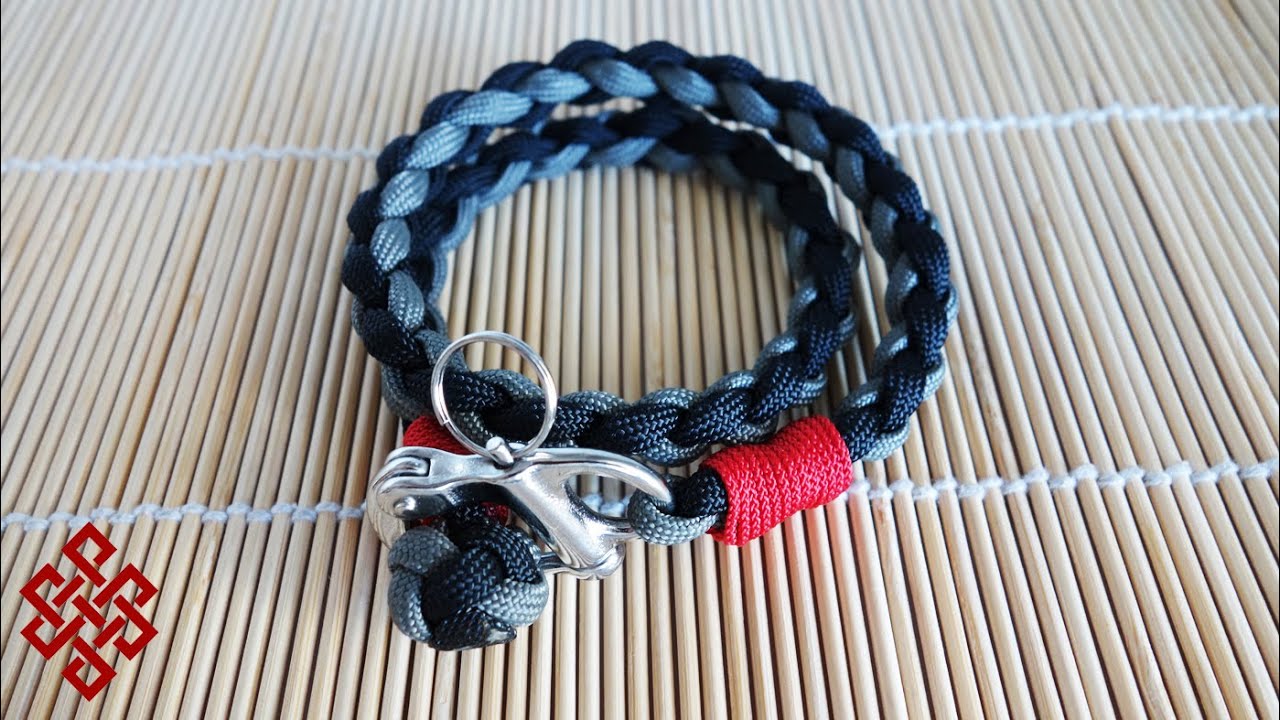 4-strand round braid paracord bracelet – complete DIY guide with snap ...
