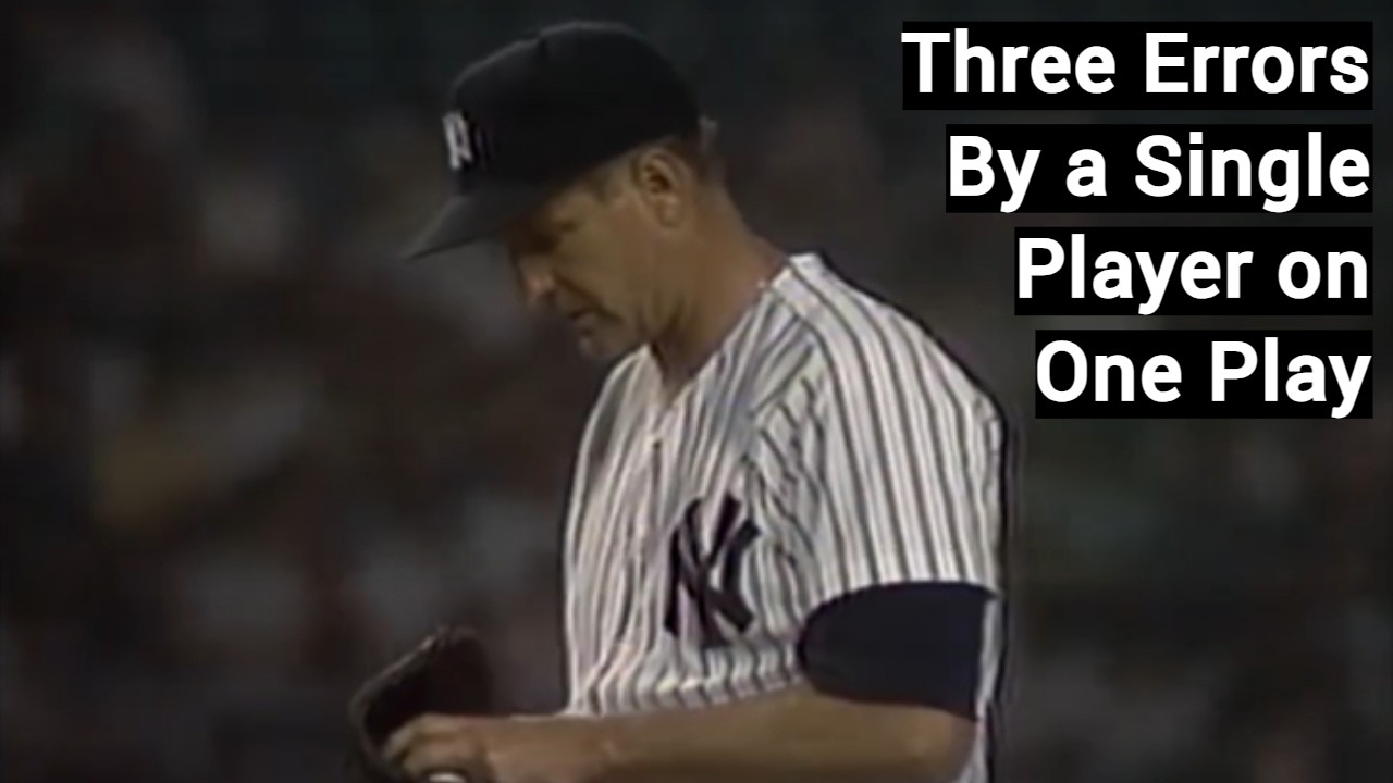 Revisiting the worst defensive play by a single player in MLB history