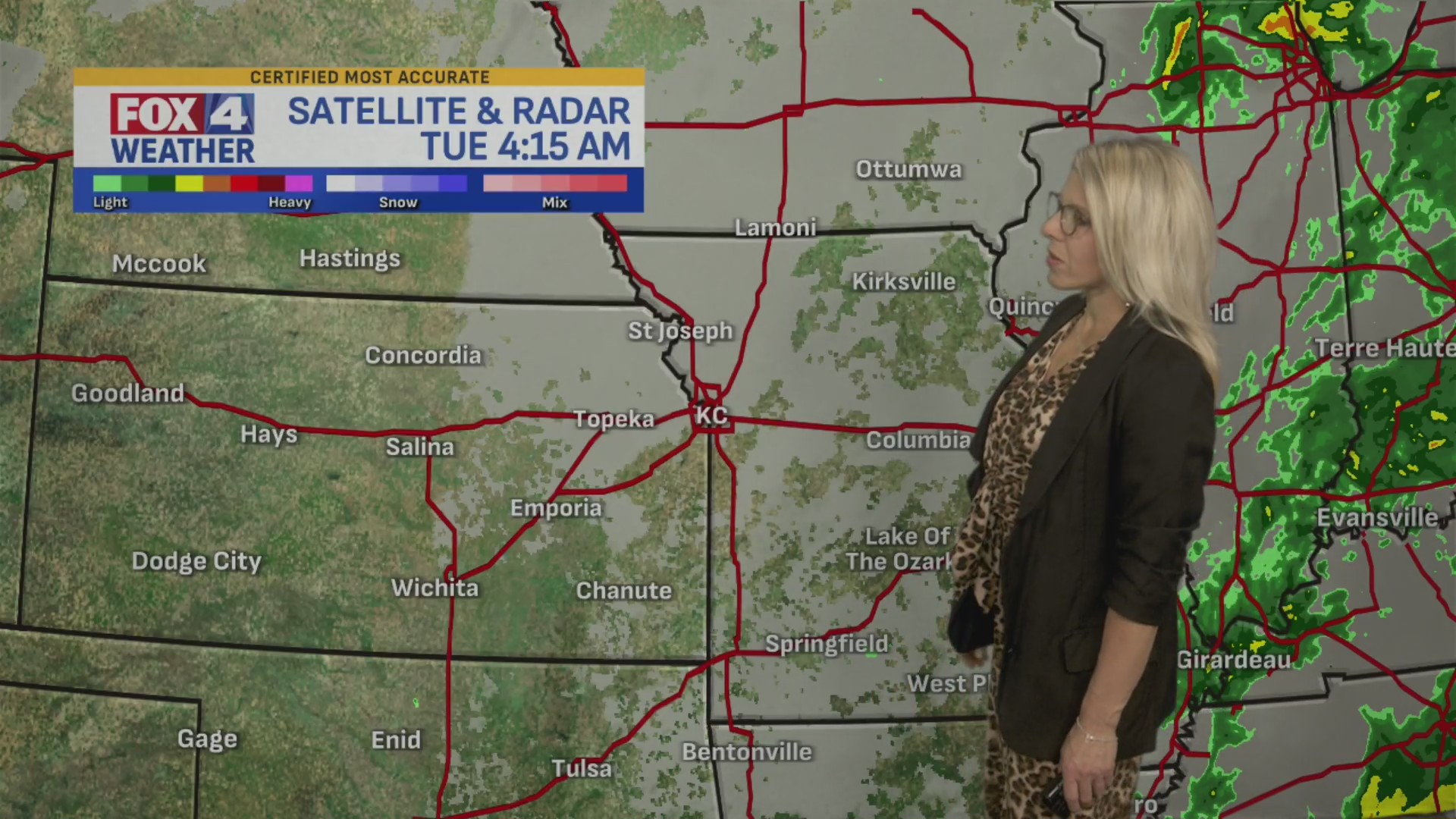 Tuesday FOX4 News at 4 a.m.
