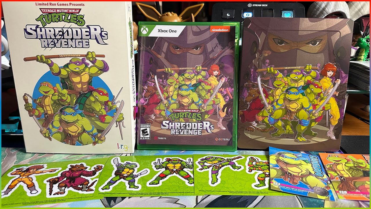 Teenage Mutant Ninja Turtles: Shredder’s Revenge classic edition ...