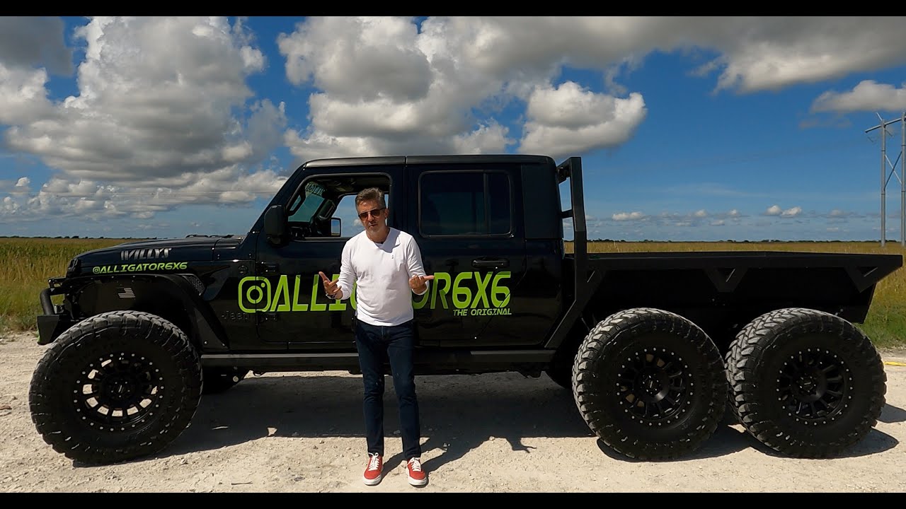 Más capaz que G-Wagon • Jeep Gladiator 6x6