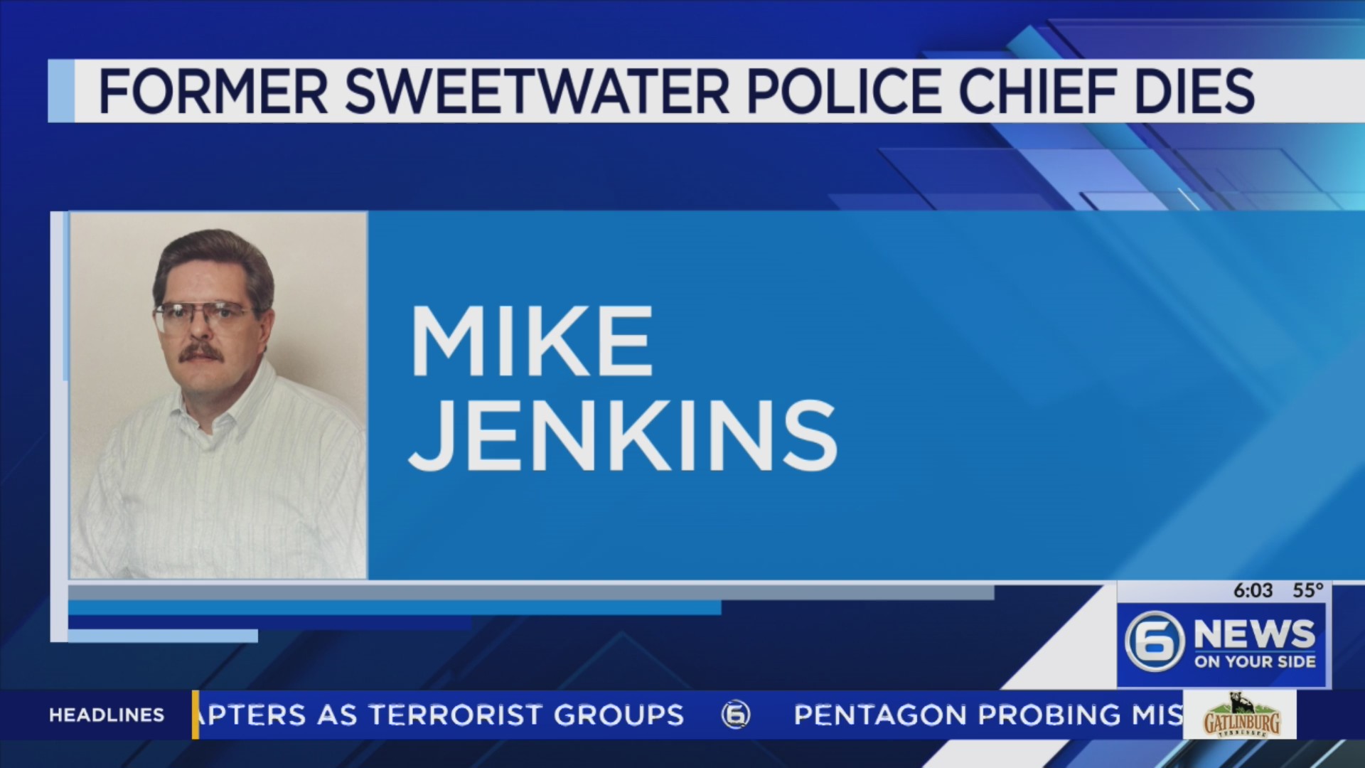 'His legacy lives on' Former Sweetwater Police Chief Mike Jenkins dead