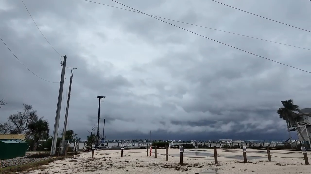 They said "mandatory evacuation," and apparently everyone listened