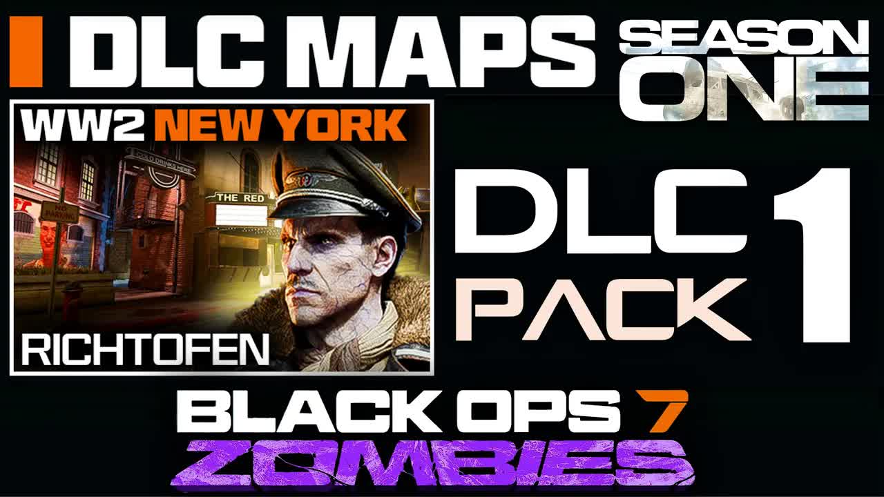 Black Ops 7 Zombies DLC 1 Revealed in Season 1, NEW Map EVERY Season ...