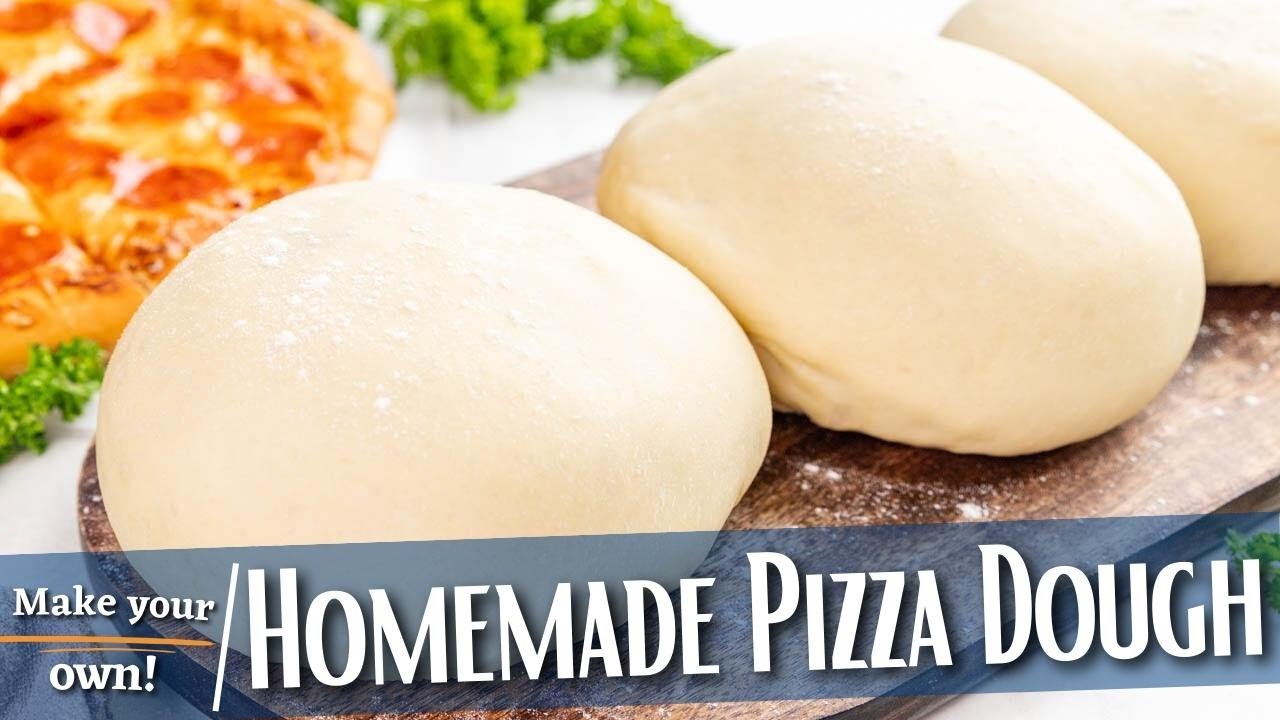 Easy homemade pizza dough