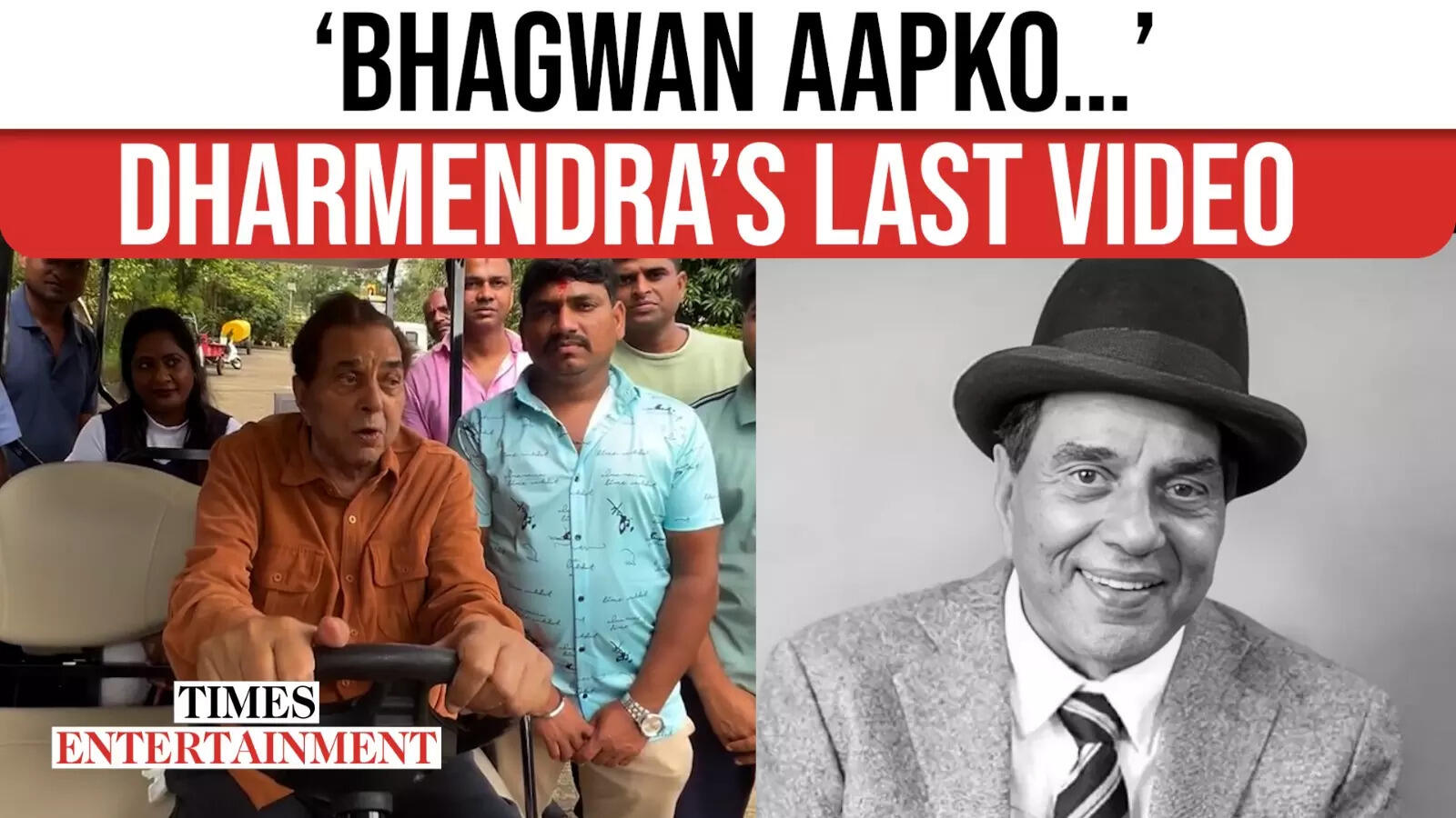 Dharmendra’s Final Instagram Video Message Goes Viral After His Demise!