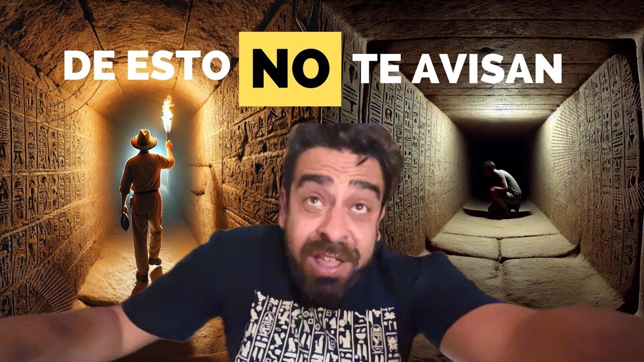 Así son en realidad las pirámides de Egipto por dentro #1 🇪🇬