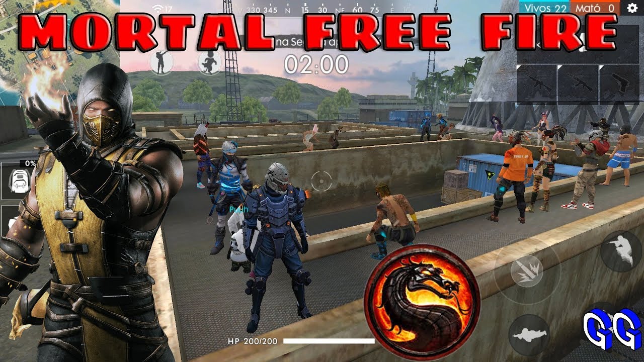 Minijuego Mortal Kombat Free Fire