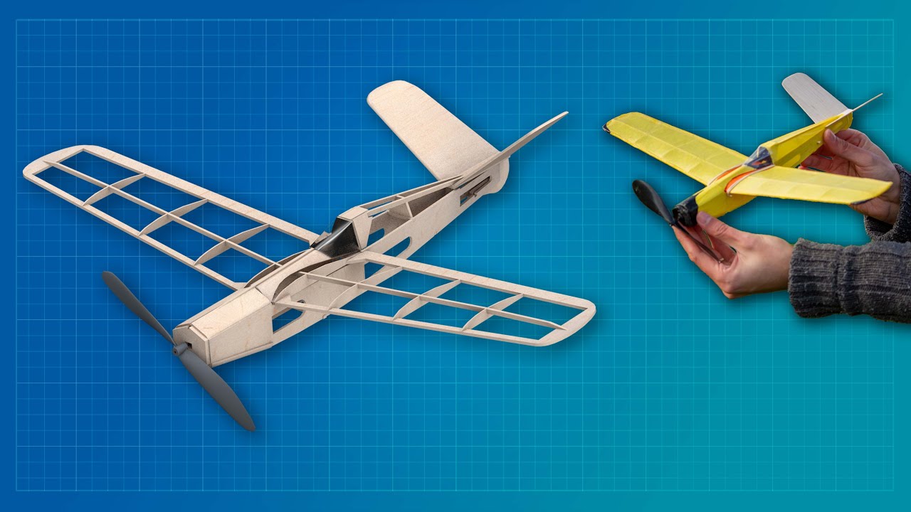 Free flight airplane from 1954 | Widgeon (classic balsa wood and tissue ...