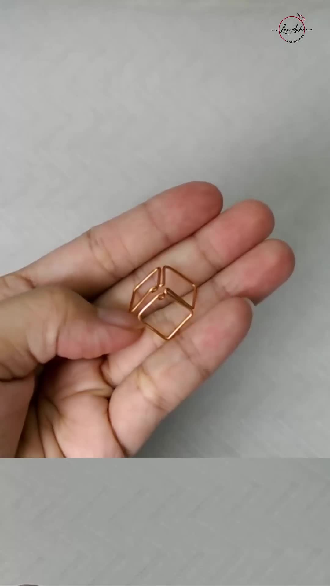 Wrapping big stone without holes | Cube pendant #shortsvideo #wireworks ...