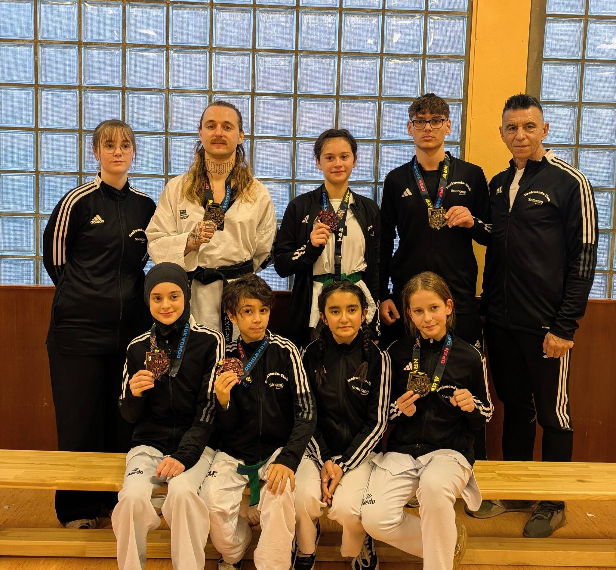 Taekwondo-Club Solingen schafft acht Treppchenplätze