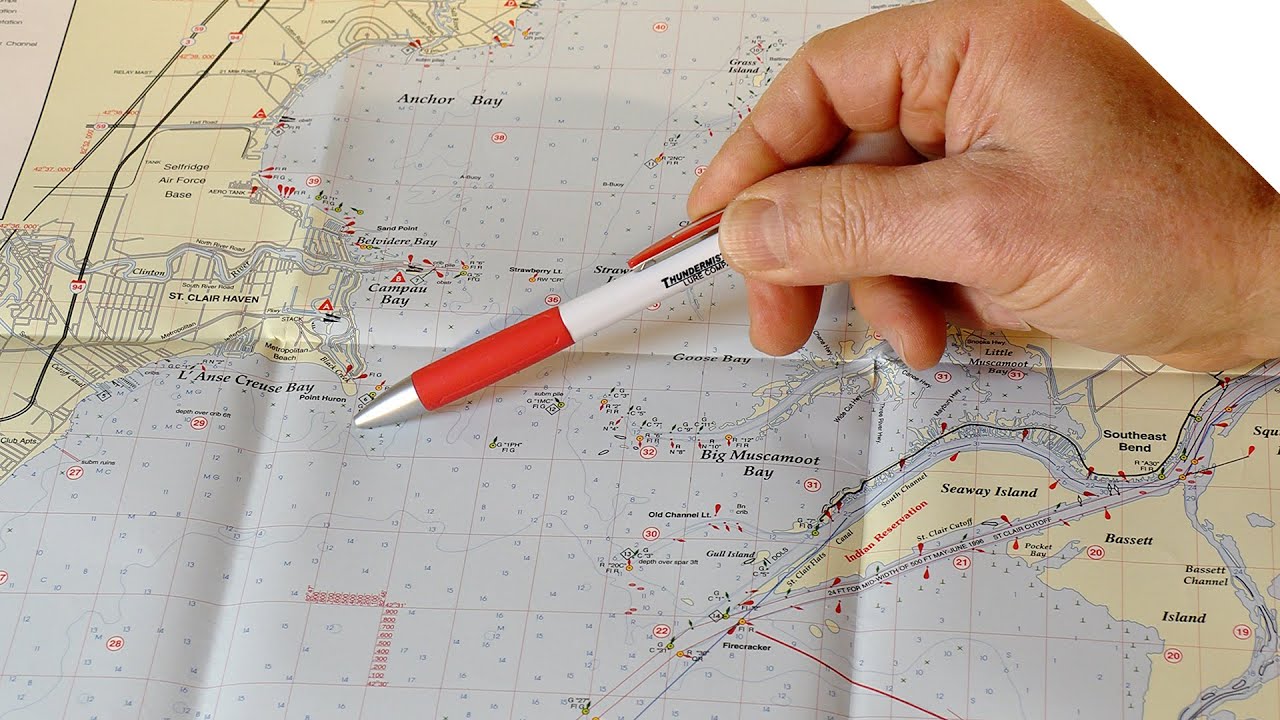 How to find fish hot-spots using a map