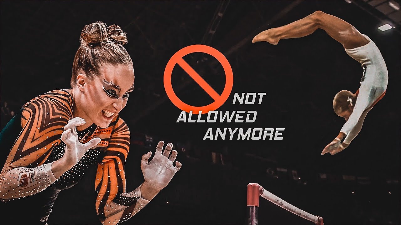 5 things gymnasts are not allowed to do anymore