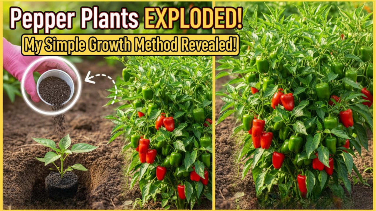 Simple Trick That Supercharged My Pepper Plants’ Growth