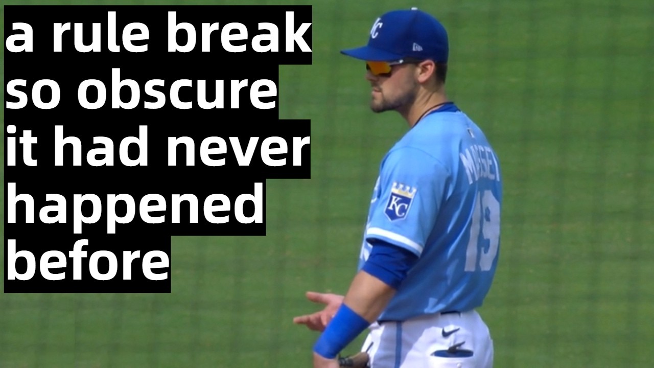 We just saw a rule violation so weird it had never happened before in ...