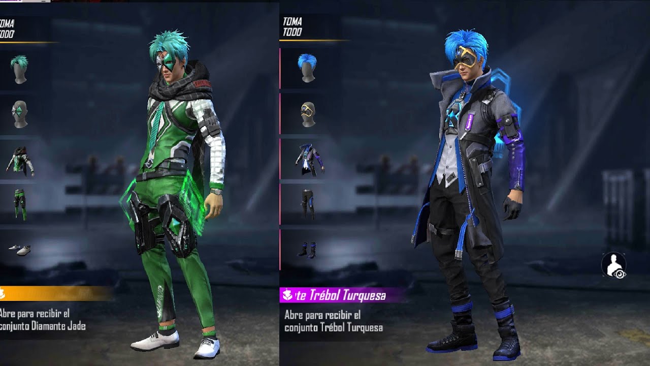 ASI CONSEGUI LAS NUEVAS SKINS TREBOL TURQUEZA Y DIAMANTE JADE EN FREE FIRE