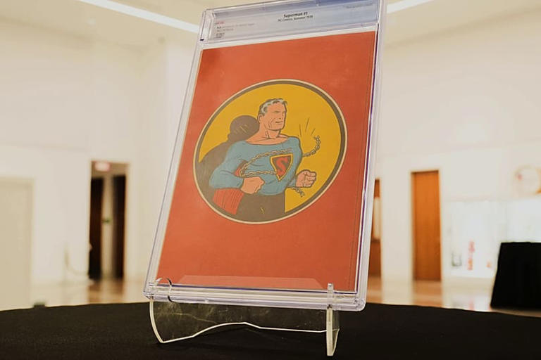 Rare Superman comic breaks record and becomes most expensive ever sold ...
