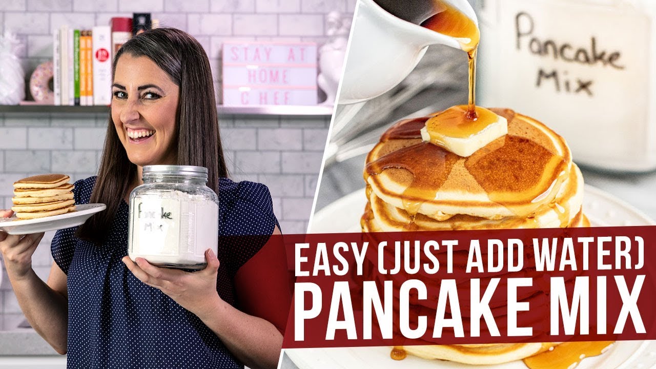 How to make pancake mix (just add water!)