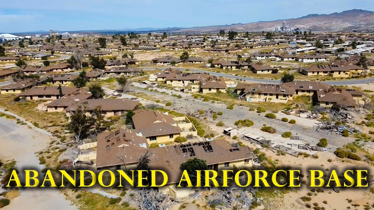 Exploring the Abandoned George Air Force Base in California