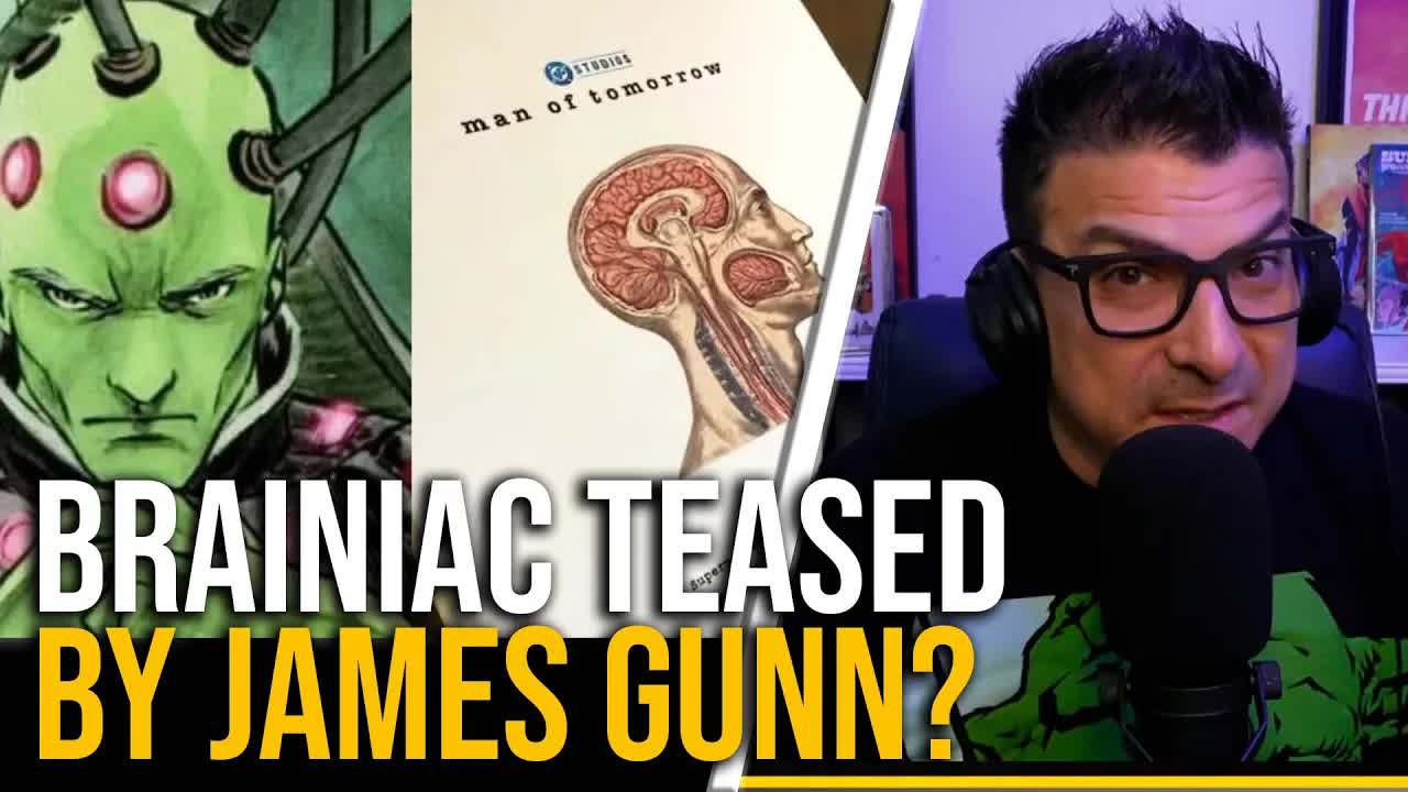 Did James Gunn tease Brainiac as Man of Tomorrow villain