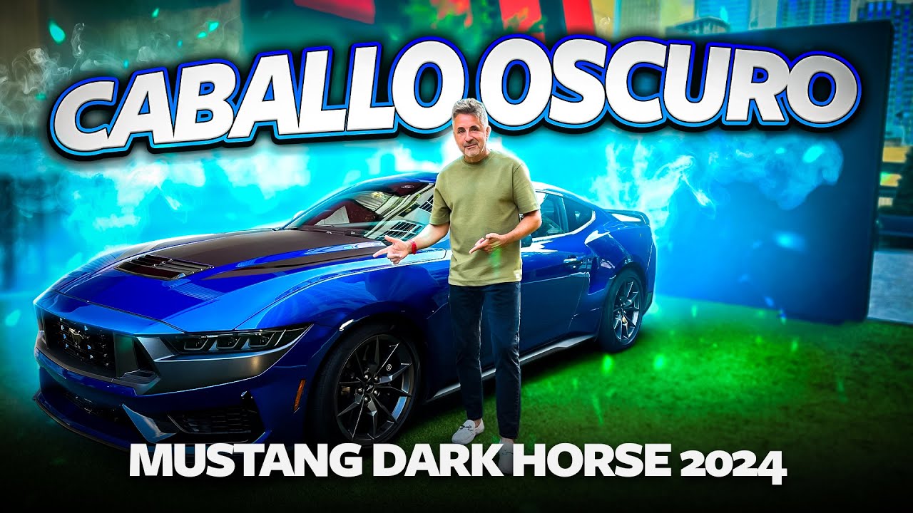 Mustang Dark Horse 2024 • Caballo oscuro