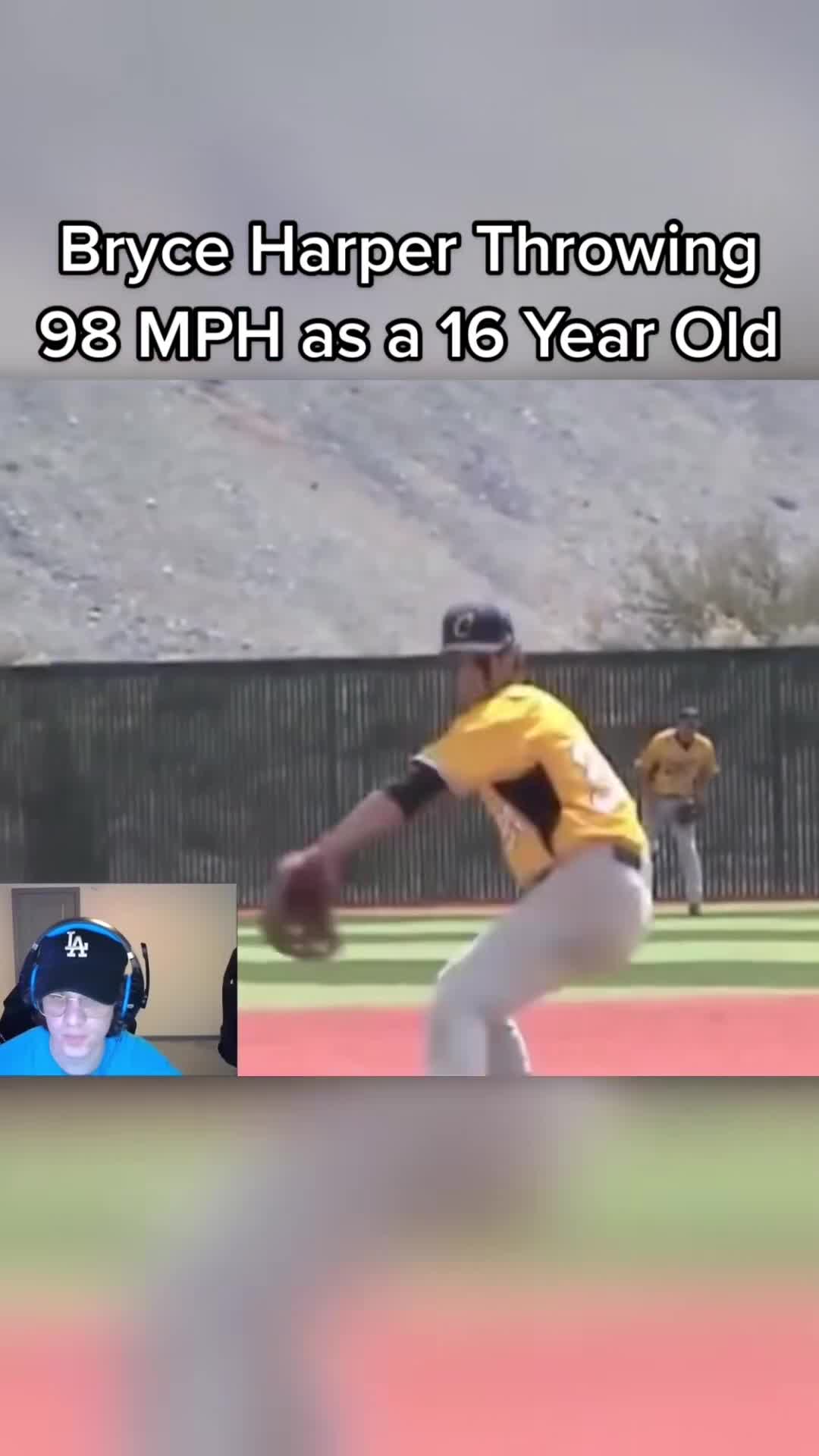 How hard would Harper be throwing now? #MLB #baseball #mlbtiktok #base...