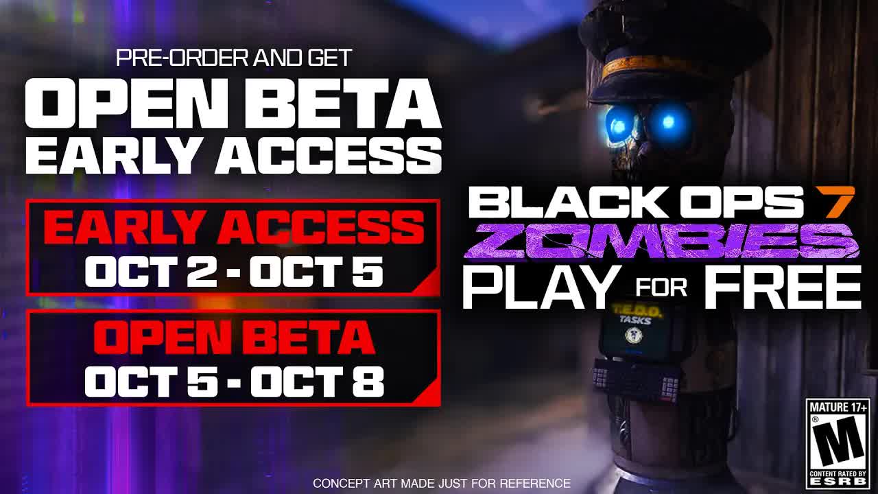 Black Ops 7 zombies beta everything we know! Play zombies early (Black ...