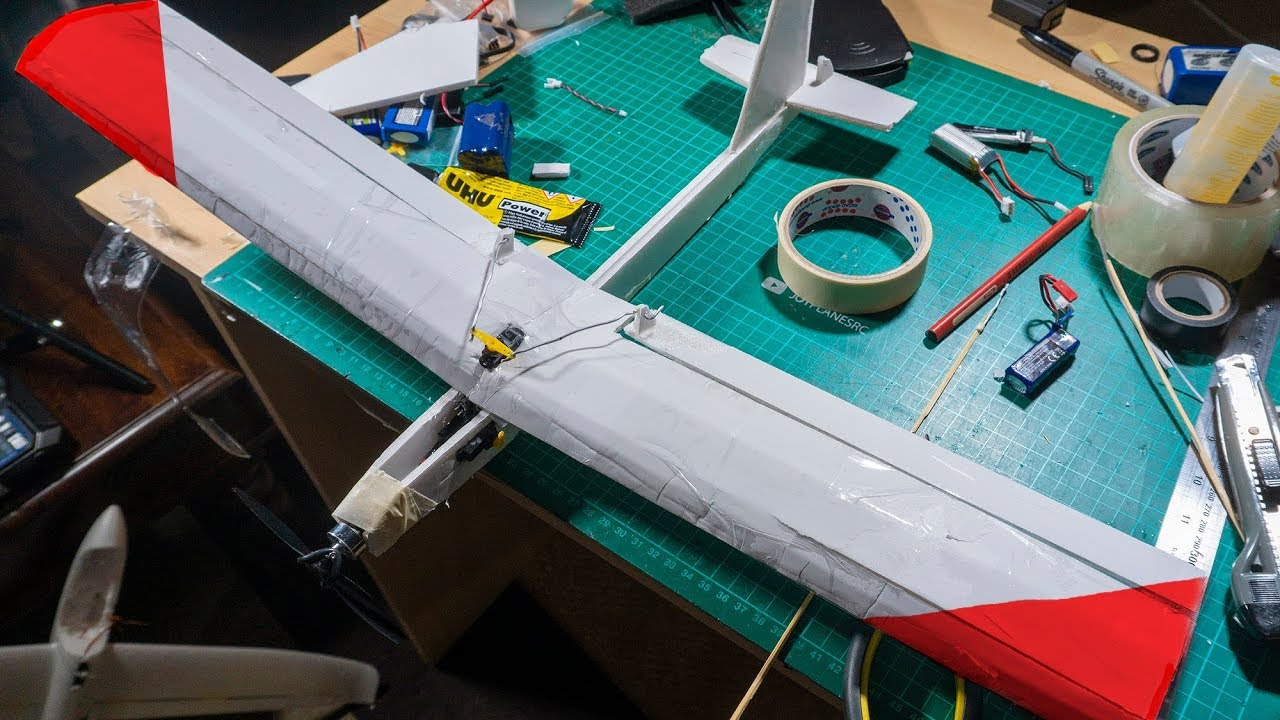 Making a mini RC airplane