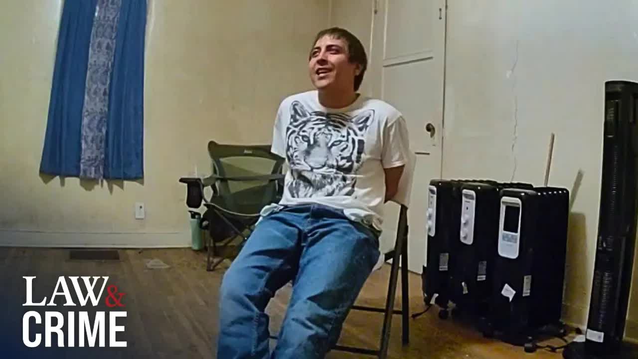 Bodycam: Busted sex predator insists explicit texts were a joke