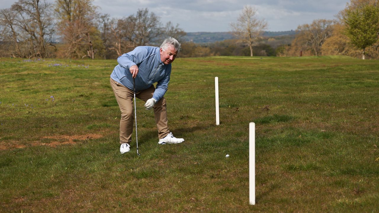 My Ball Came To Rest On The White Out Of Bounds Line. Is It In Or Out?