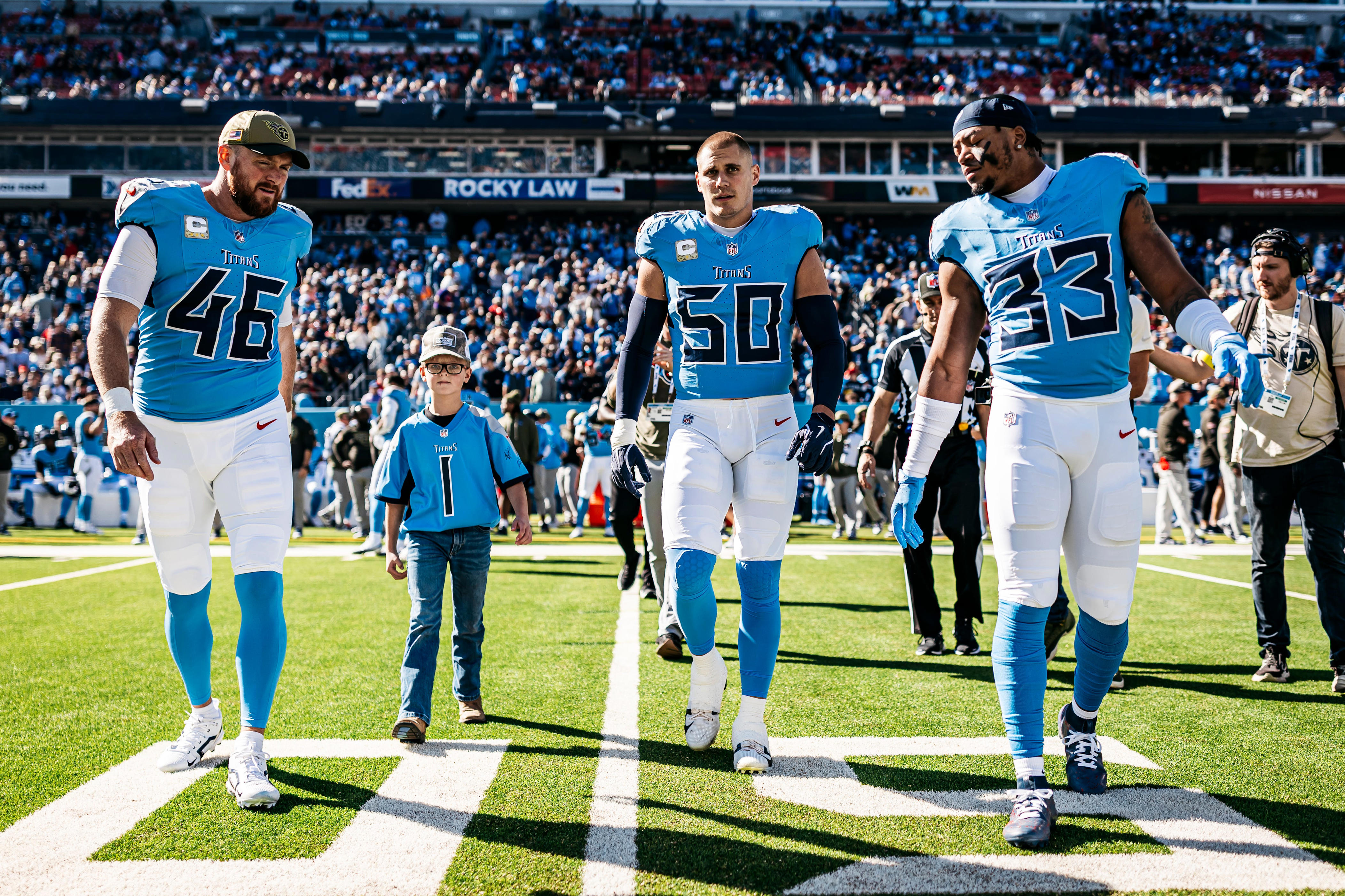 Summertown third grader selected as Titans' Kids Captain at his first ...