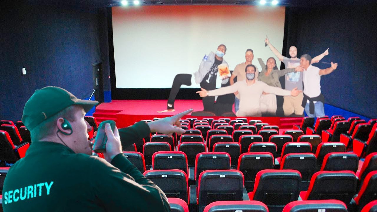 Renting out a movie theater for $100!