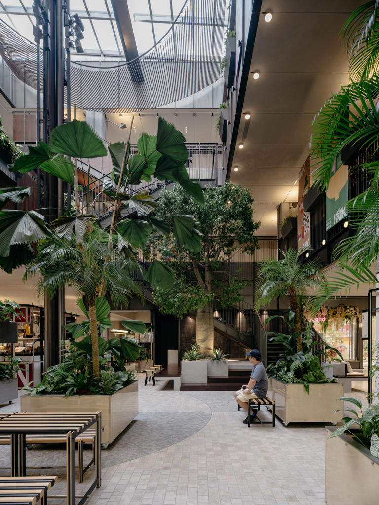 Linehouse adds translucent sloping facade to Shanghai food market