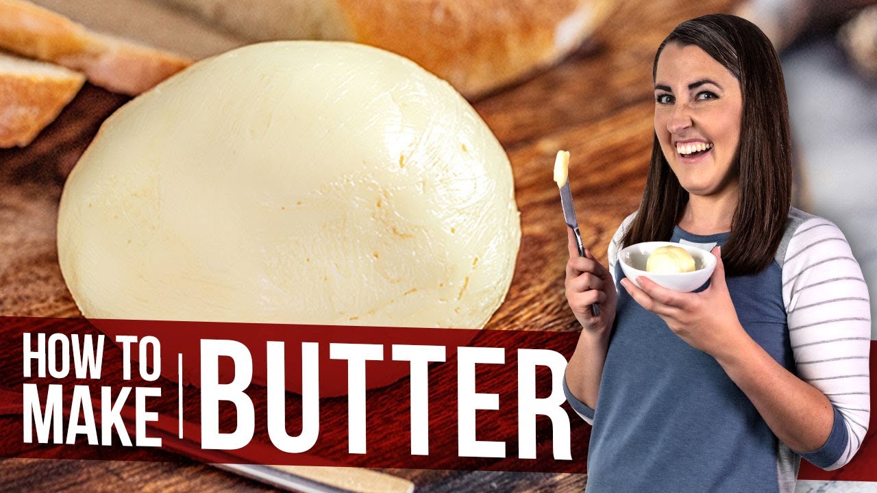 How to make butter