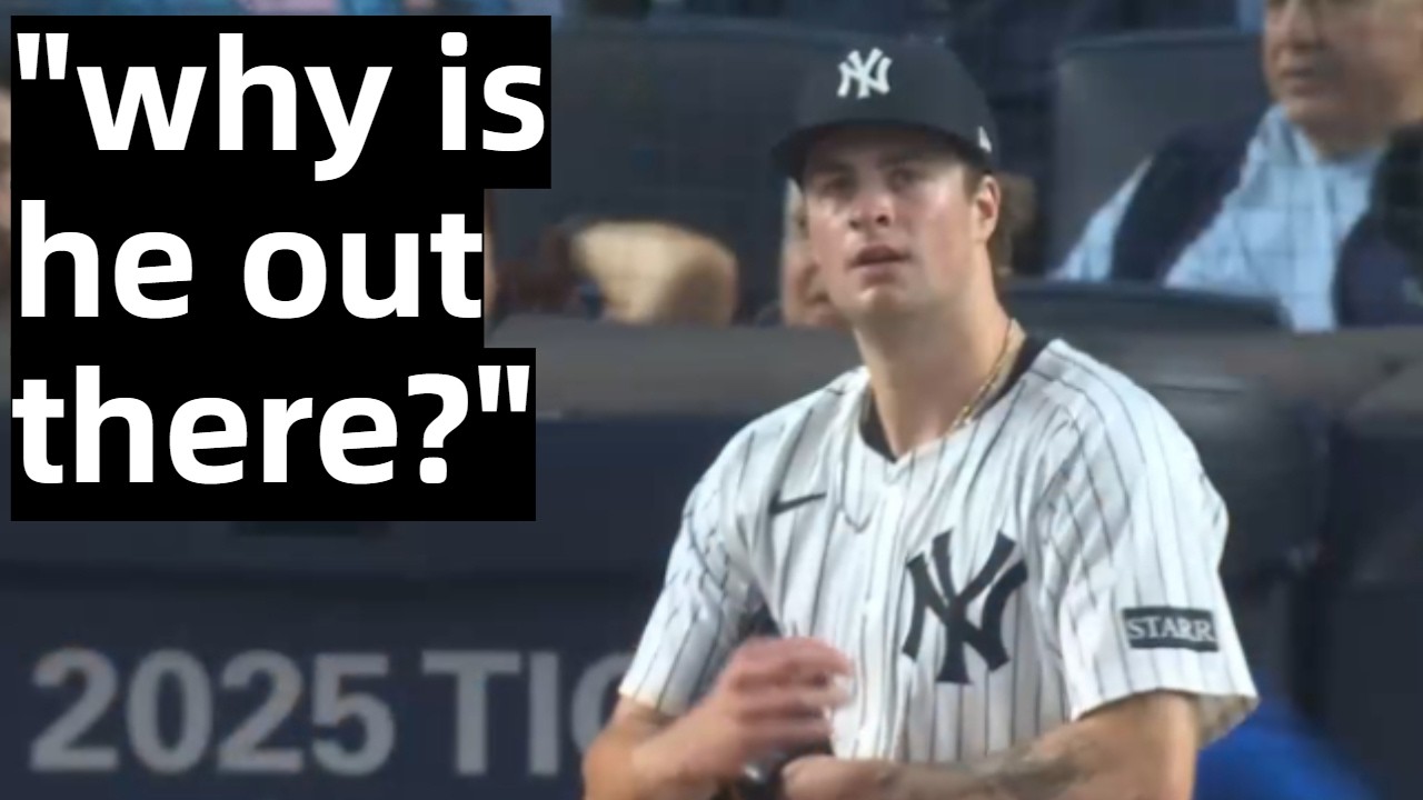 Aaron Judge's elbow is injured so badly he can't even make a throw to ...