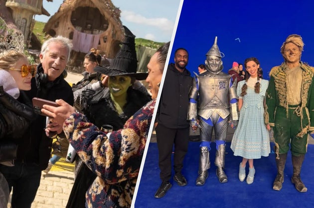 Wicked For Good Cast Share Epic Behind-The-Scenes Photos From Set