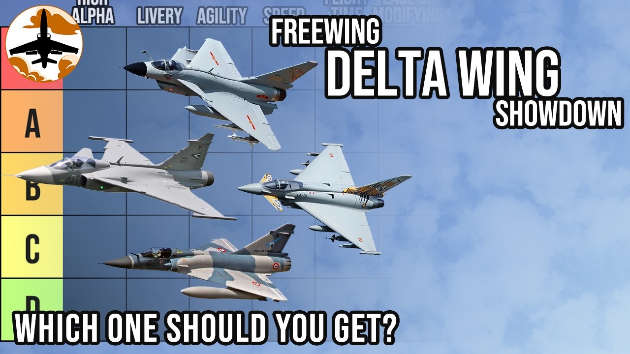 Death Dorito Showdown: Full Comparison of All Four Freewing Delta Jets