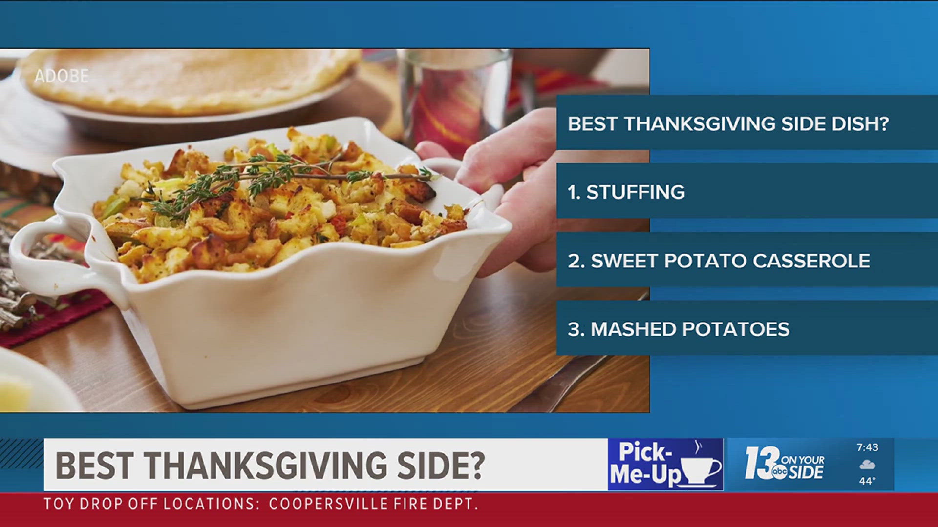 POLL | What's the best Thanksgiving side dish?