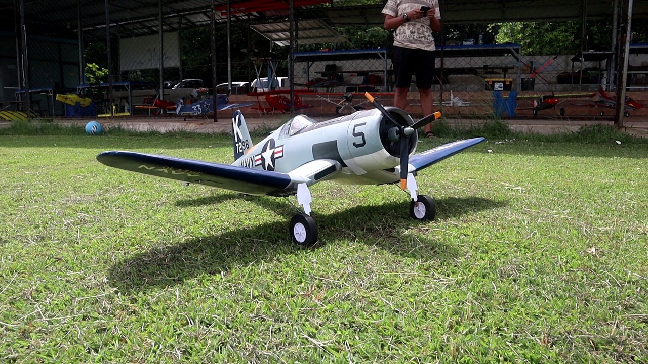 F4U Corsair RC plane build 1300mm wingspan foam warbird project