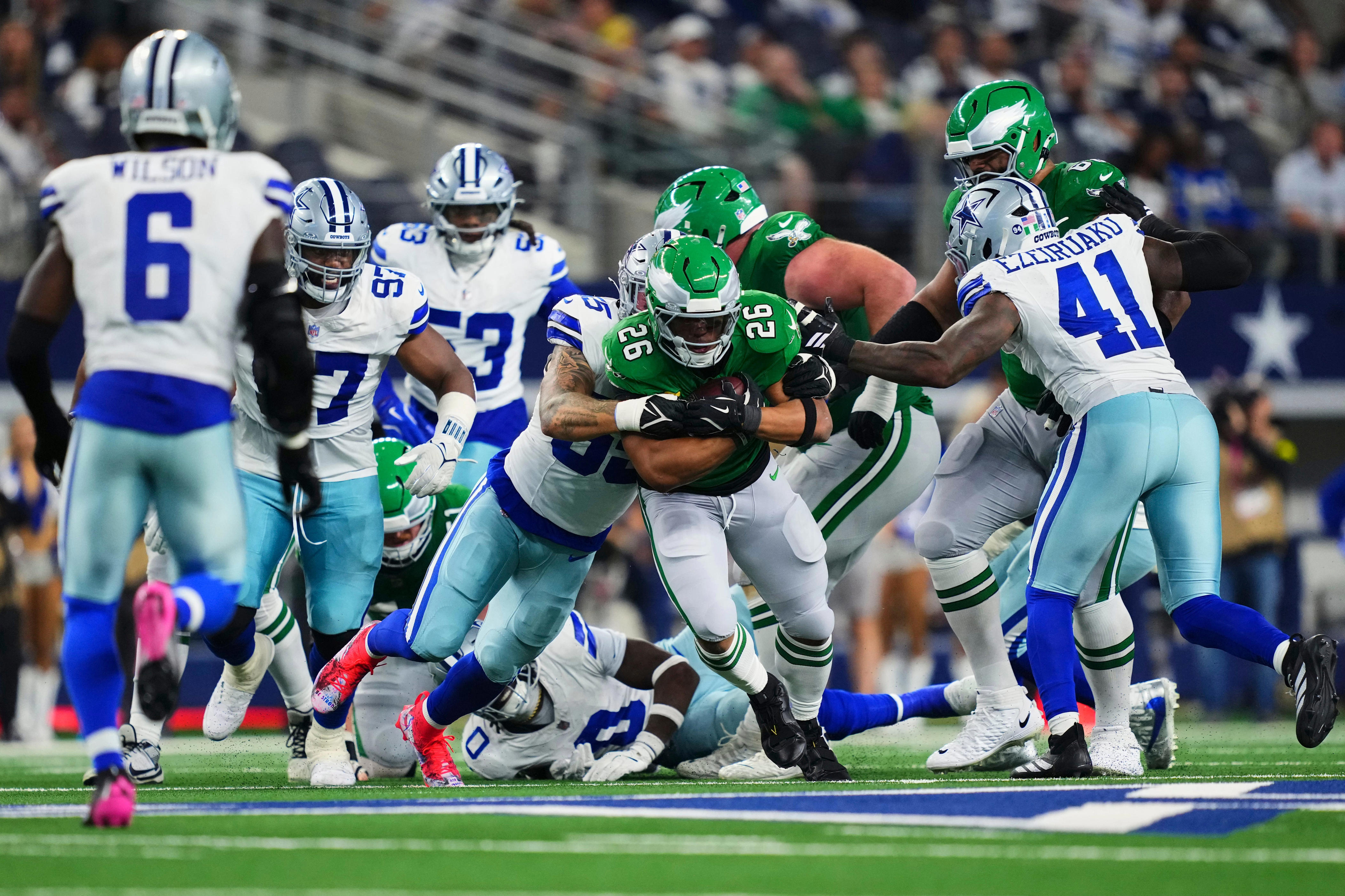 Frustration with Eagles’ struggling run game spikes after recent ...