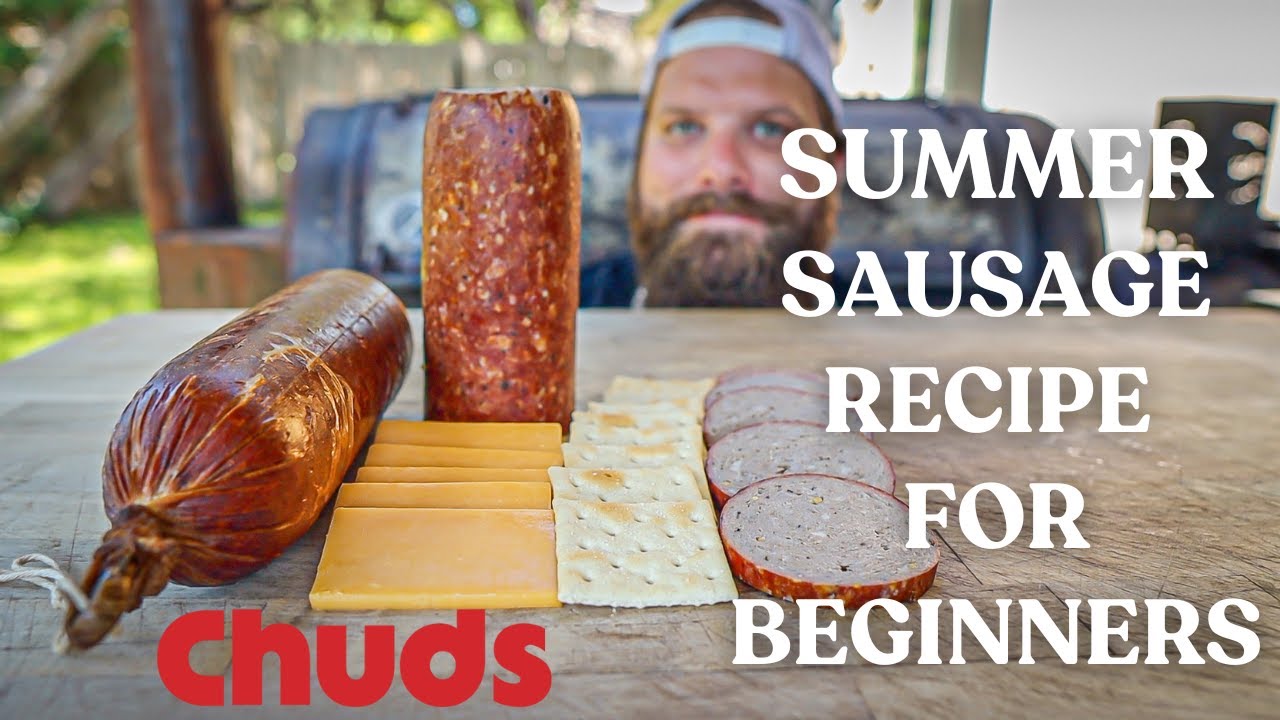 Homemade Summer Sausage | Chuds BBQ