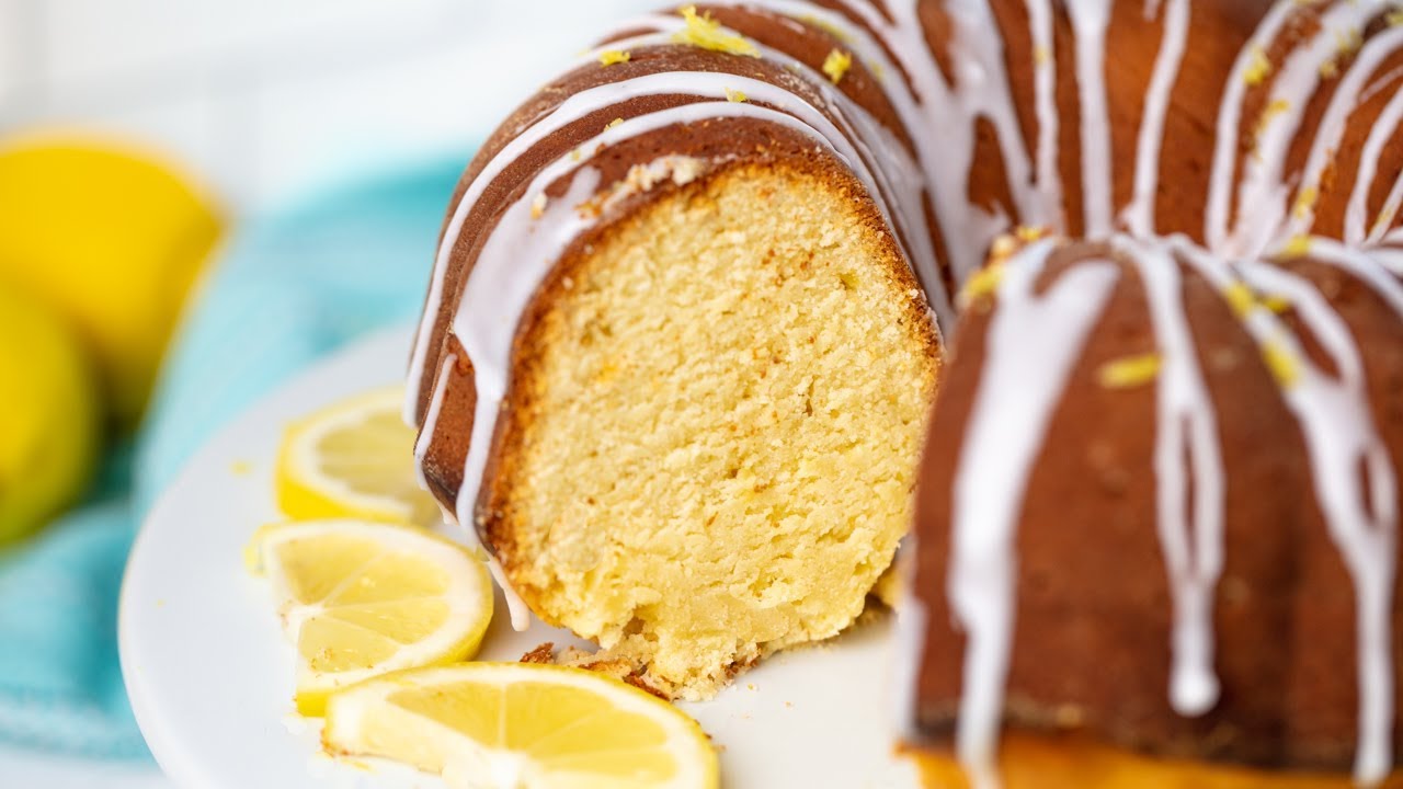 How to make old fashioned lemon pound cake