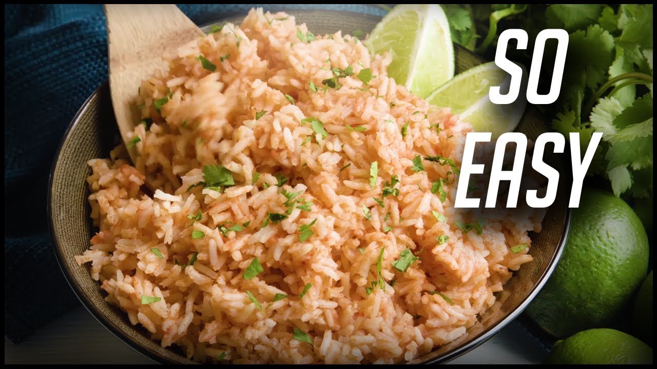 How to make easy Spanish rice | The Stay At Home Chef