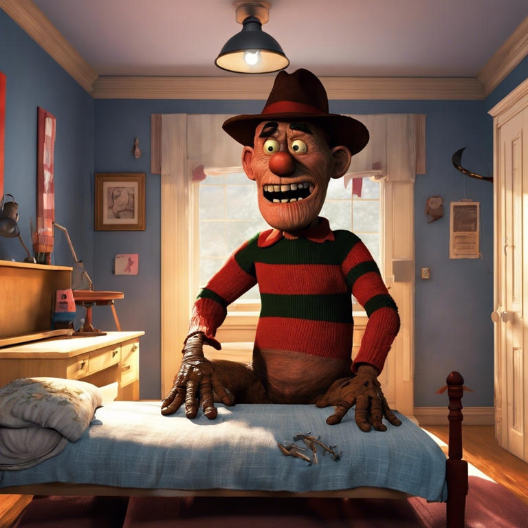 Just 21 Horror Movie Villains As Pixar Characters
