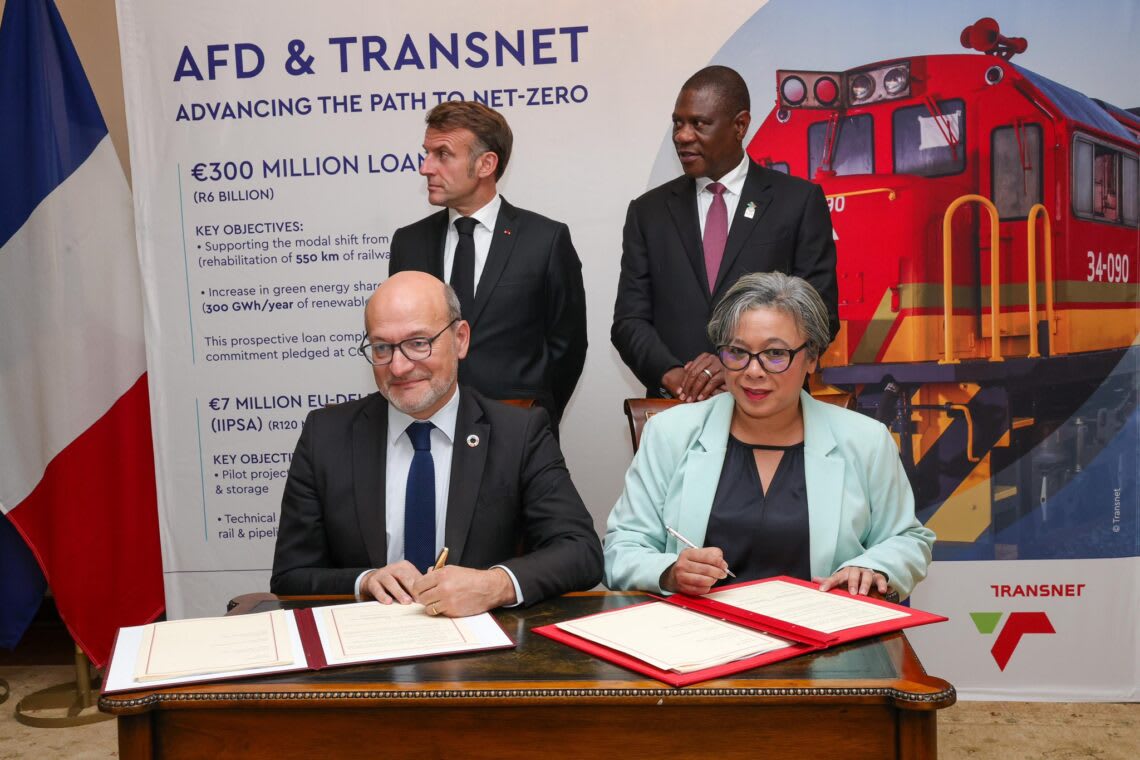 France commits €300 million to ease South Africa’s freight and port ...