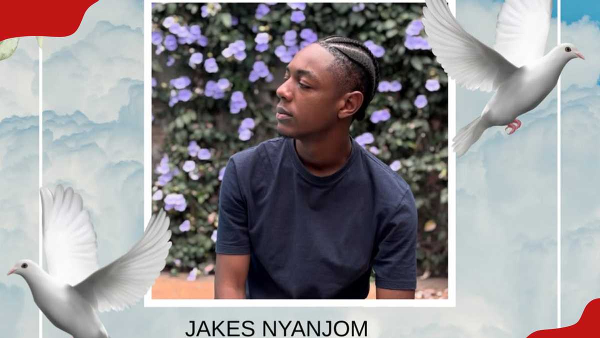 Jakes Nyanjom's best radio presenter poster stuns fans as they poke ...