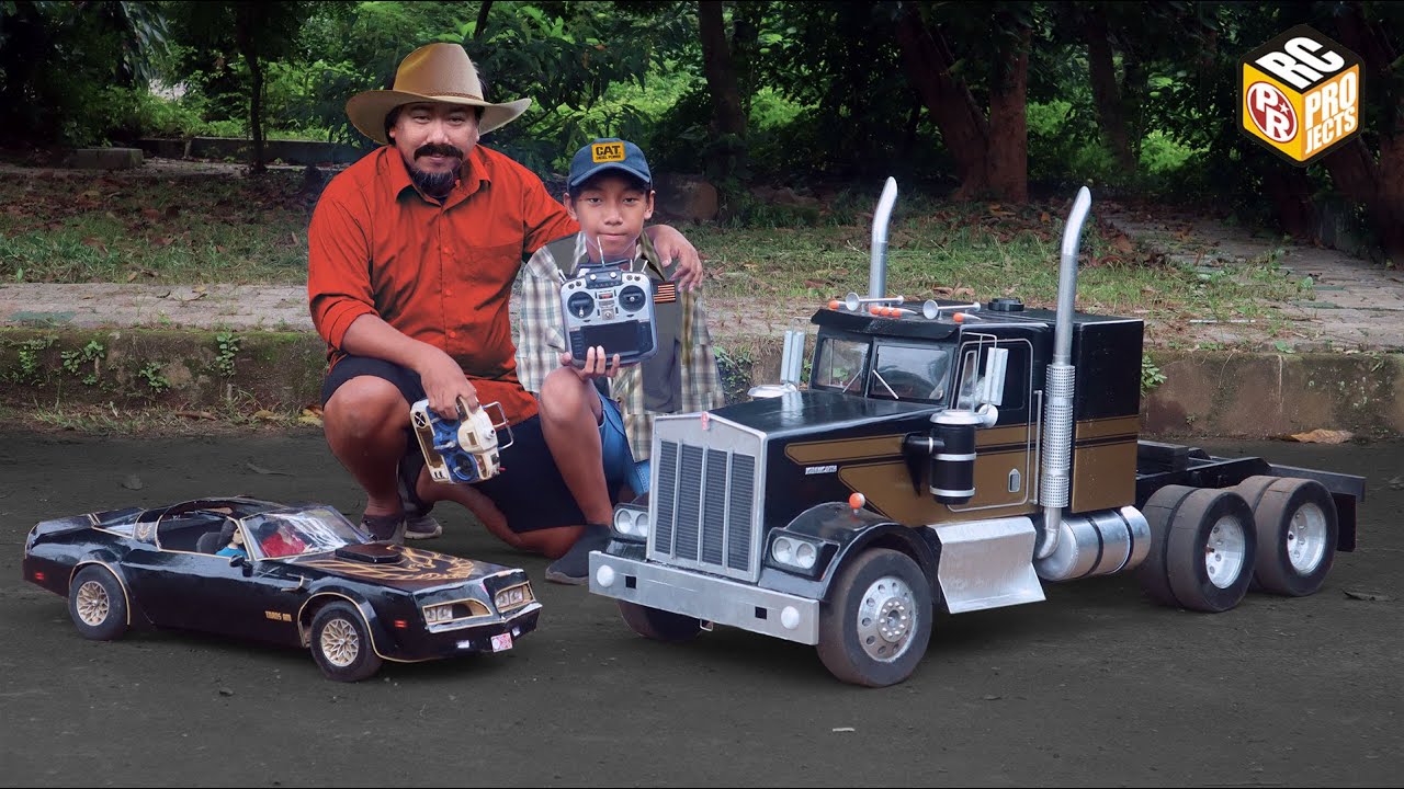 Smokey and the Bandit DIY RC car and semi truck full build legendary ...